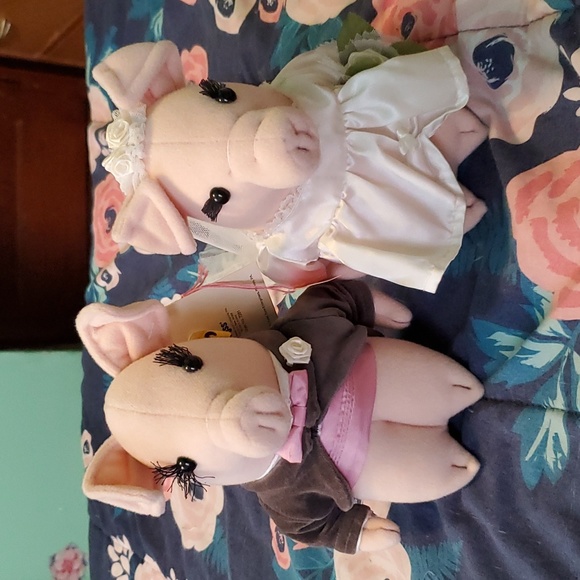 Russ | Toys | Vintage 984 Russ Personality Pigs Bride And Groom | Poshmark
